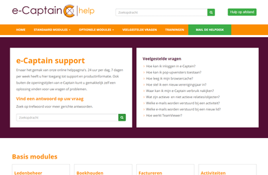 Inloggen - e-Captain ledenadministratie het ideale ledenbeheer en ...